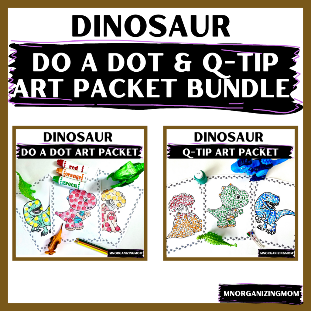 Dinosaur Do A Dot Art Packet | Made By Teachers