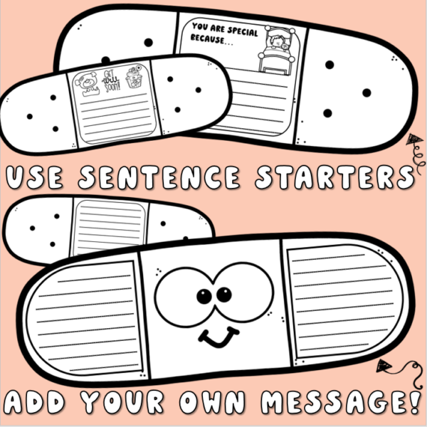 Get Well Soon Cards Letter Writing Activity for Sick or Injured ...