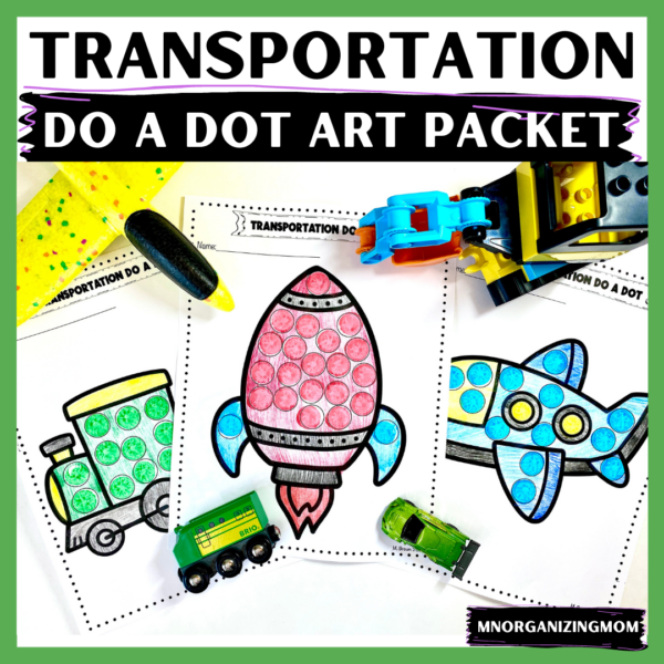 Transportation Do A Dot | Made By Teachers