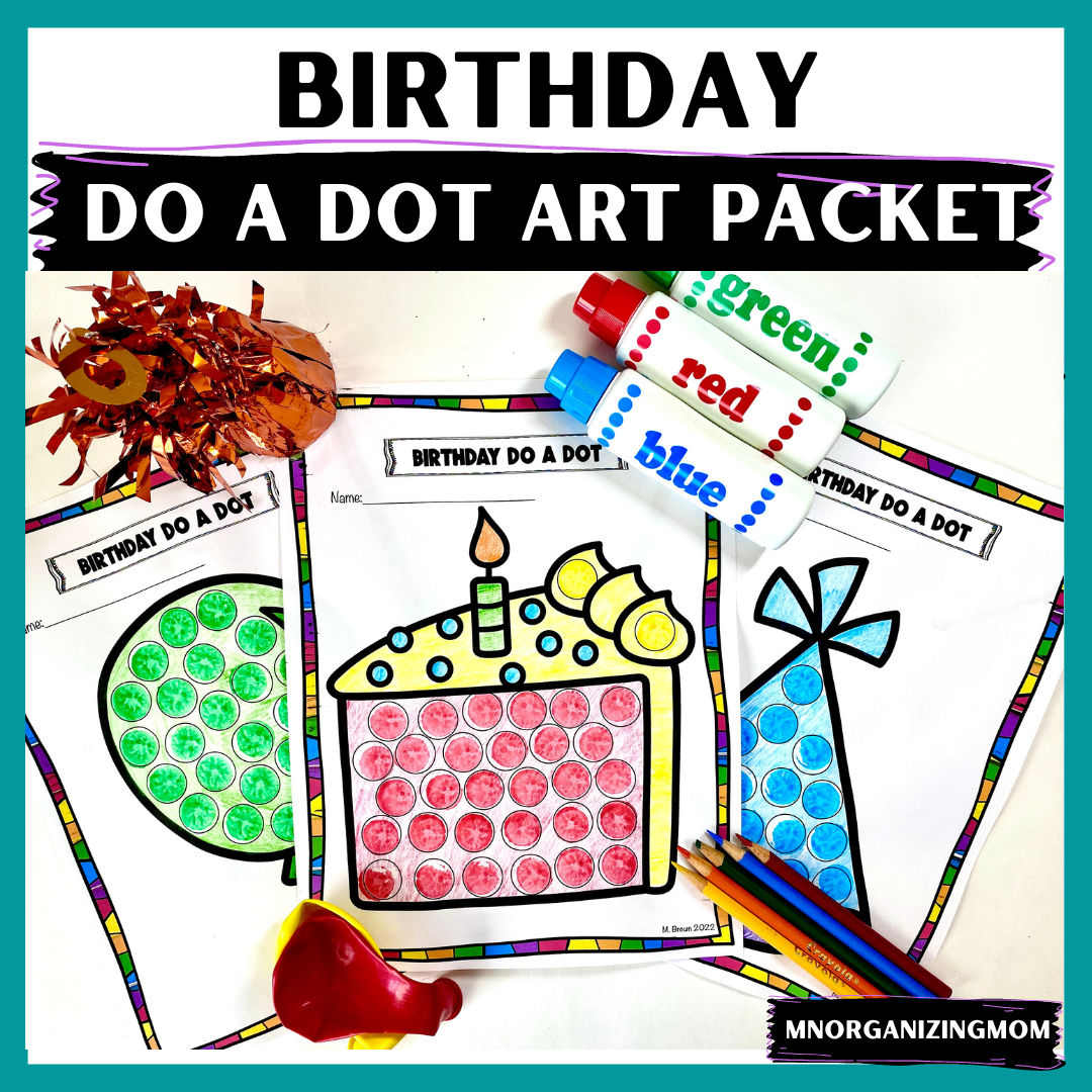 Sea Animal Do A Dot Art Packet | Made By Teachers