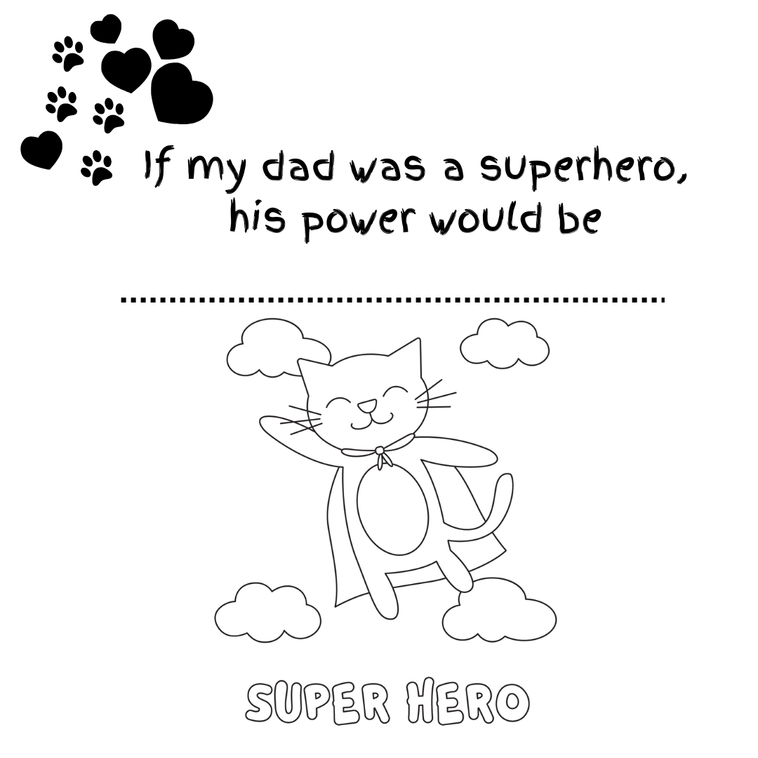 Dear Dad I Wrote this Book About You,A Printable Book to Celebrate ...