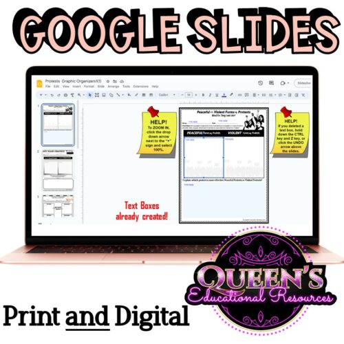 Protest Worksheets | Protest Activities | Civil Rights Movement | Civil ...