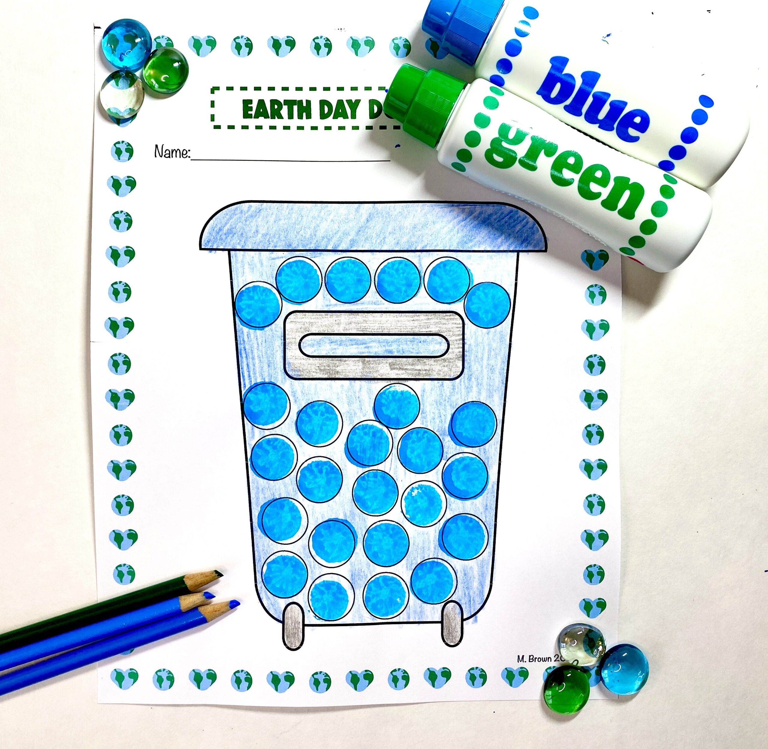 Earth Day Do A Dot | Made By Teachers