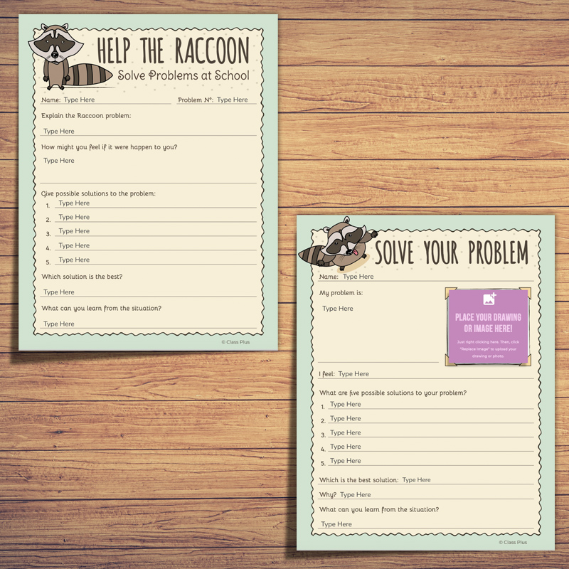 Social Problem Solving | Raccoon Theme Google Slides | Made By Teachers