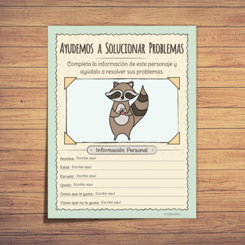 Solución de Problemas Sociales | Tema del Mapache Google Slides | Made ...