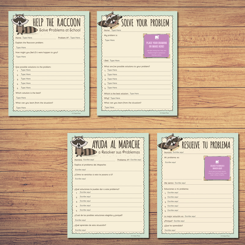 Social Problem Solving Raccoon Theme | Google Slides BUNDLE | Made By ...