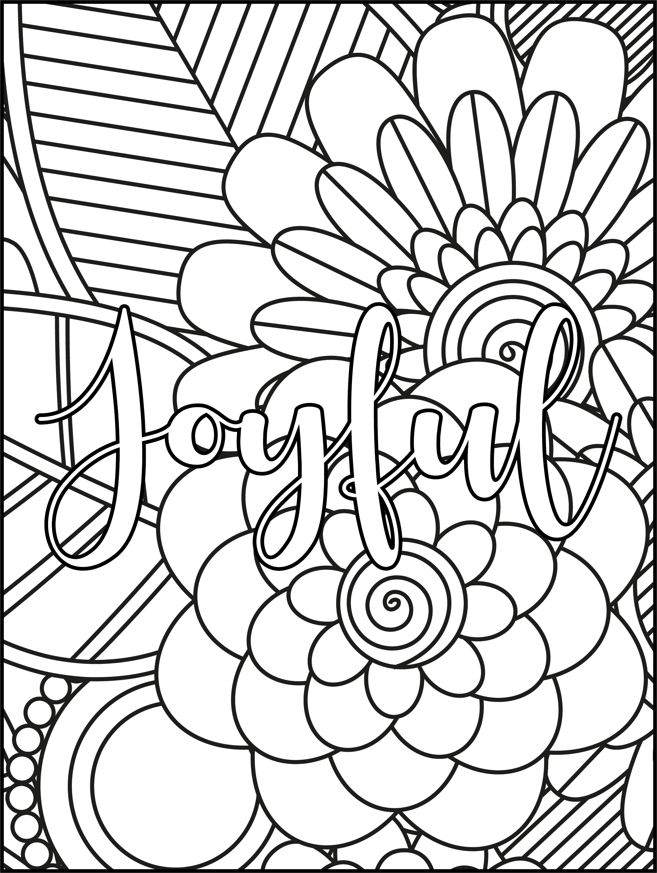 Get Festive with Inspiring Quotes: Printable Holiday Coloring Pages ...
