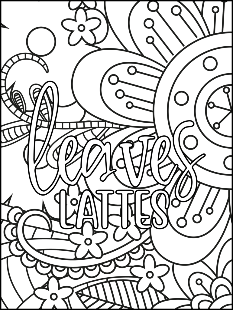 Get Festive with Inspiring Quotes: Printable Holiday Coloring Pages ...