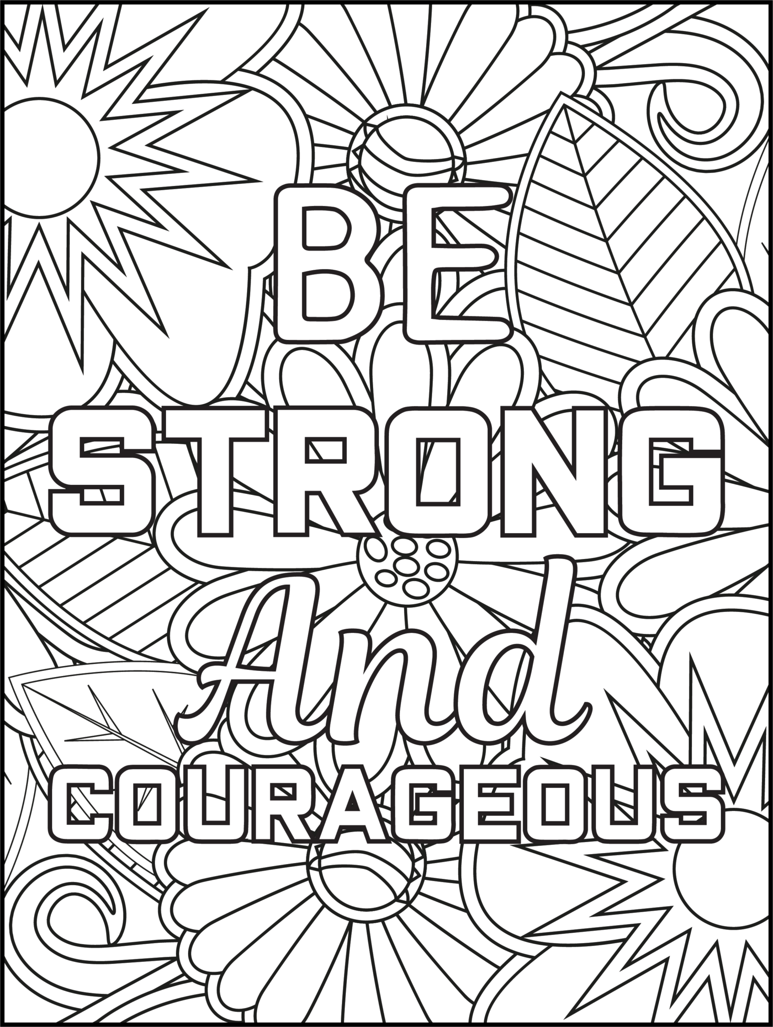 Empower Your Inner Warrior: A Coloring Book Celebrating Strong Women ...