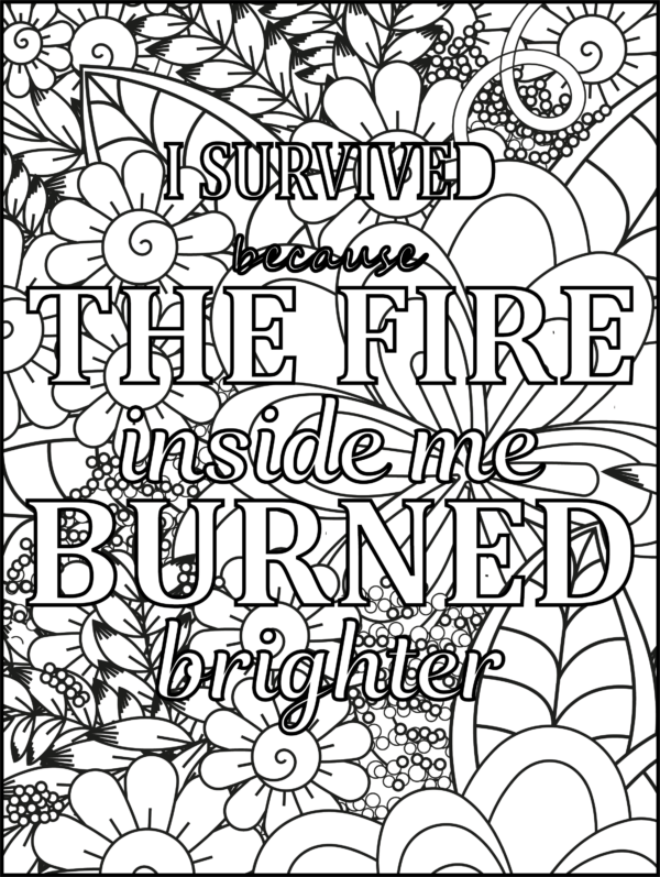 Empower Your Inner Warrior: A Coloring Book Celebrating Strong Women ...