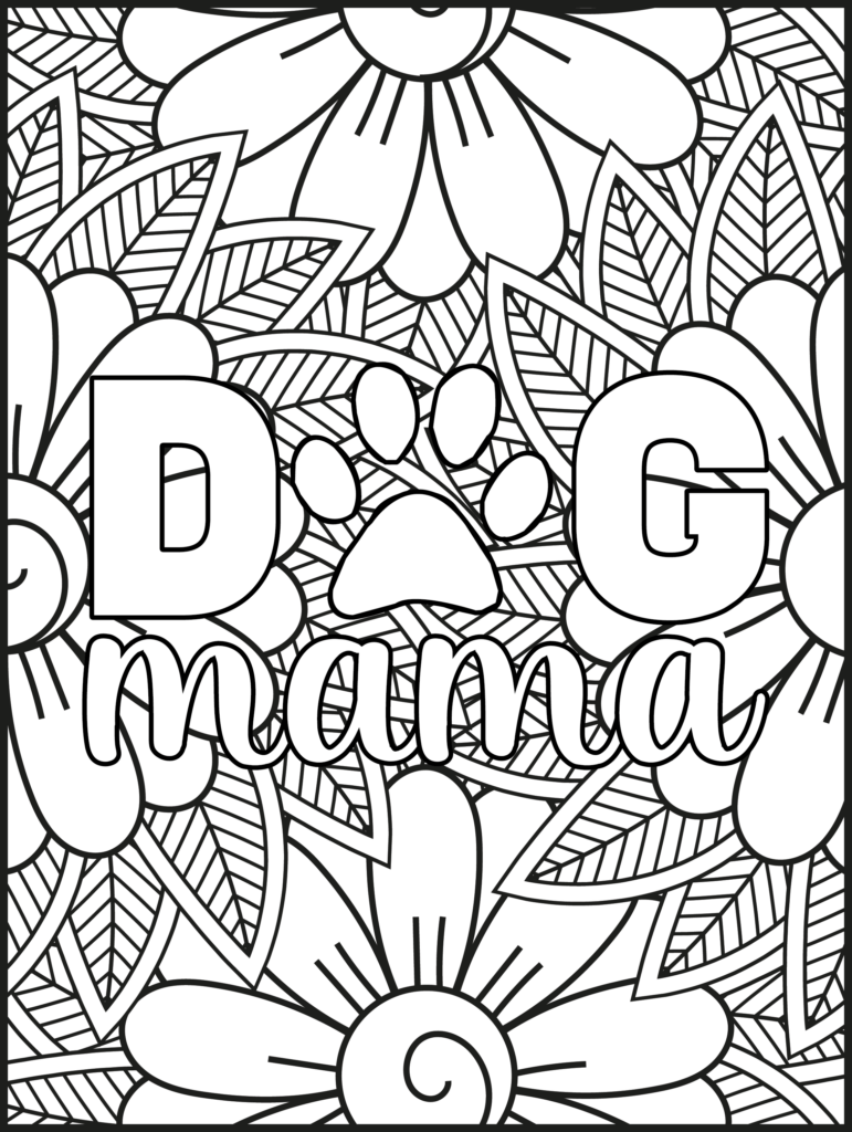 Inspirational Canine Wisdom: A Coloring Book of Dog Quotes | Made By ...