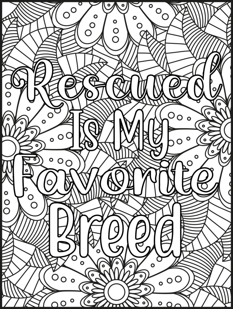 Inspirational Canine Wisdom: A Coloring Book of Dog Quotes | Made By ...