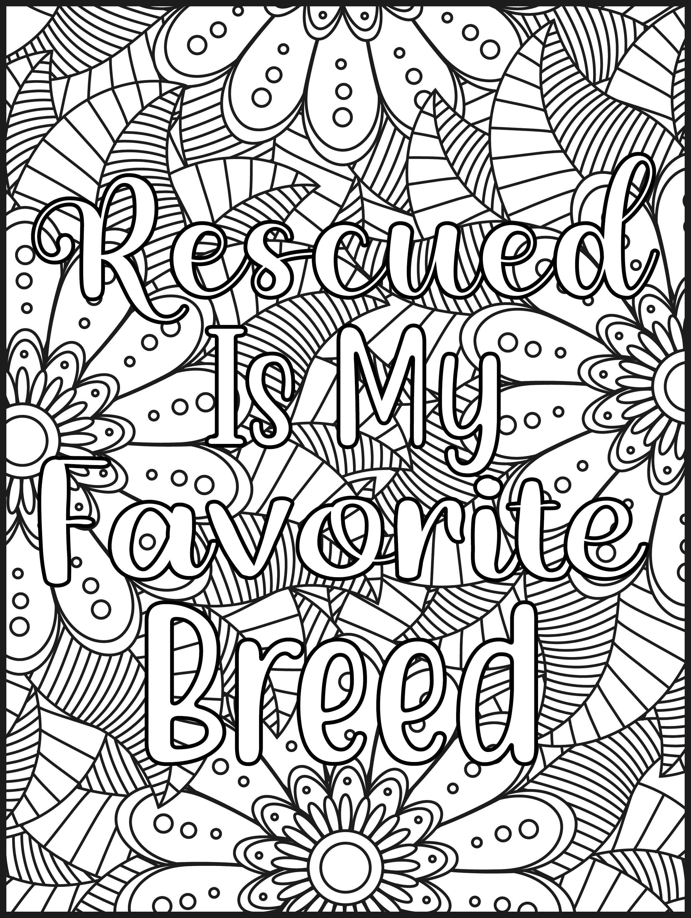 Inspirational Canine Wisdom: A Coloring Book of Dog Quotes | Made By ...