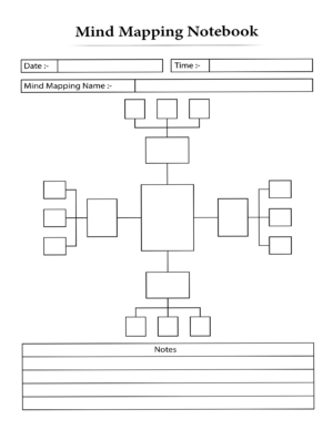 Unlock Your Creativity:Mind Mapping Notebook Templates for Limitless ...