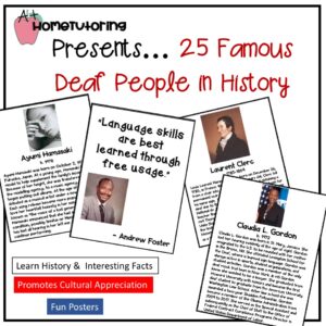 25 Famous ... Deaf People in History | Made By Teachers