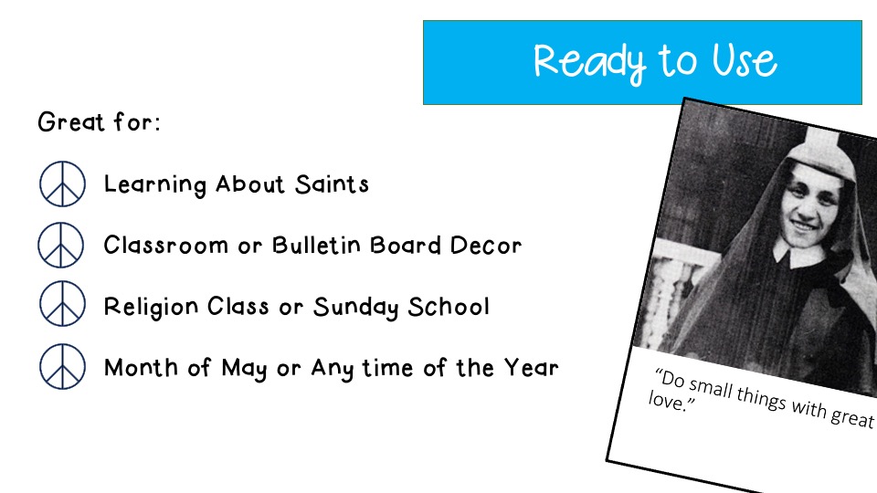 Mother Teresa (Saint Teresa of Calcutta) Inspirational Posters ...