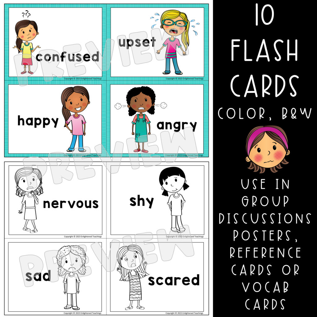 Kids Feelings & Emotions Adapted Books SEL Activities BIG BUNDLE | Made ...