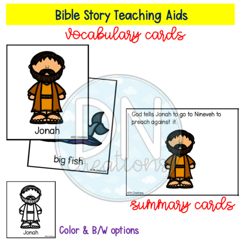 Jonah Bible Activities l Jonah and the Whale Bible Crafts l Jonah ...