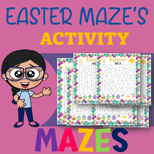 Egg-citing Easter Mazes: Fun and Challenging Activity for Kids | Made ...