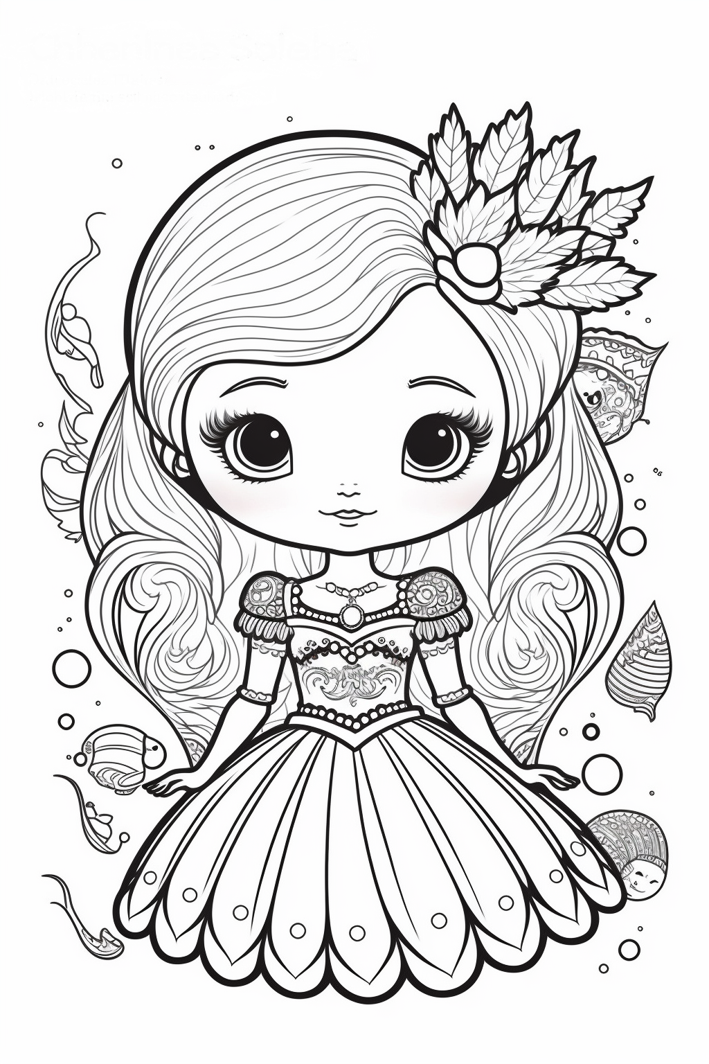 Title: "Dive into a World of Color with Mermaid Coloring Pages: Perfect ...