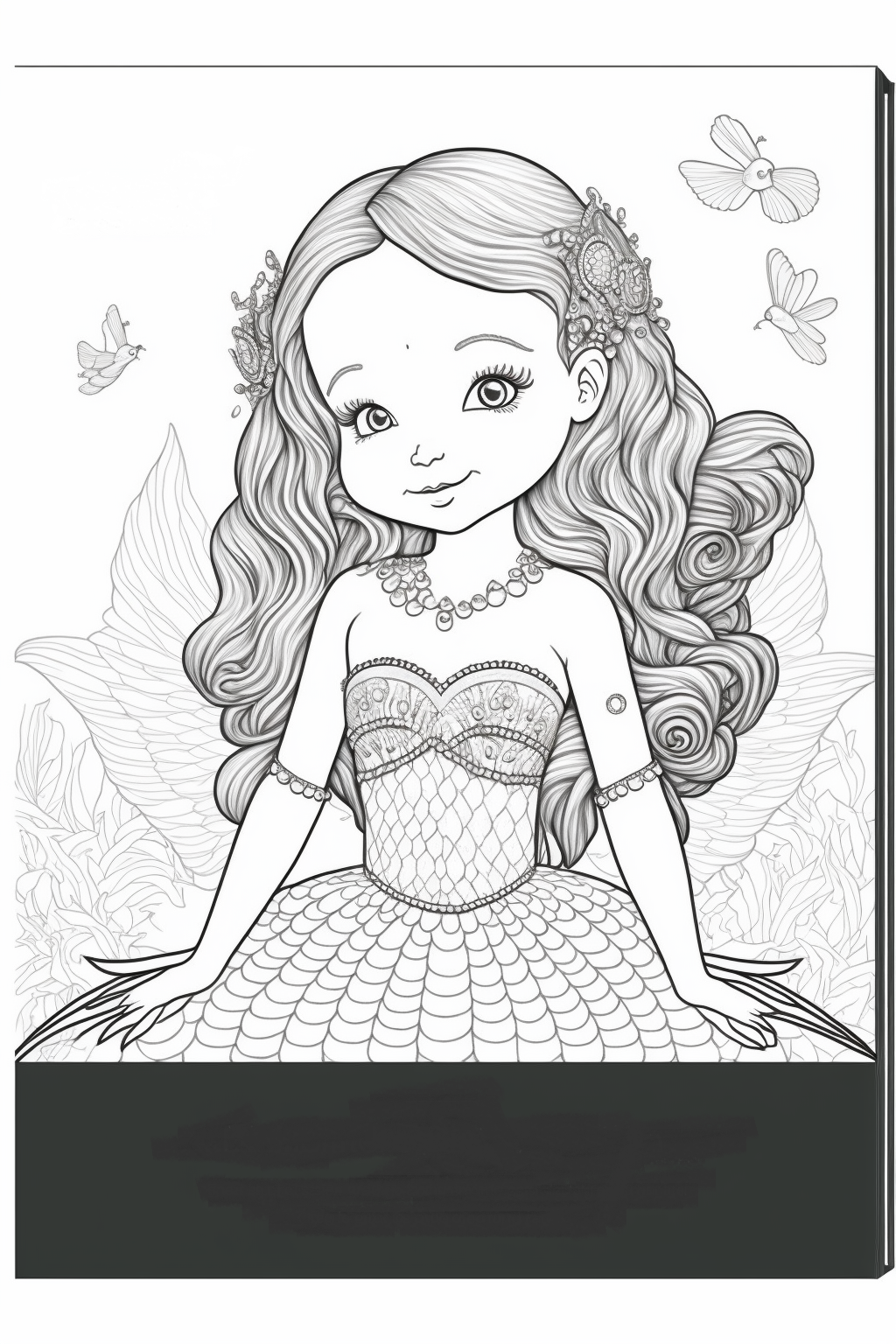 Title: "Dive into a World of Color with Mermaid Coloring Pages: Perfect ...