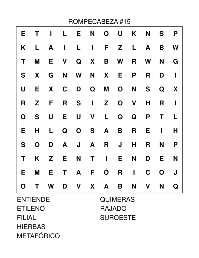 Discover Spanish Vocabulary with Fun Word Search Workbook: Perfect for ...