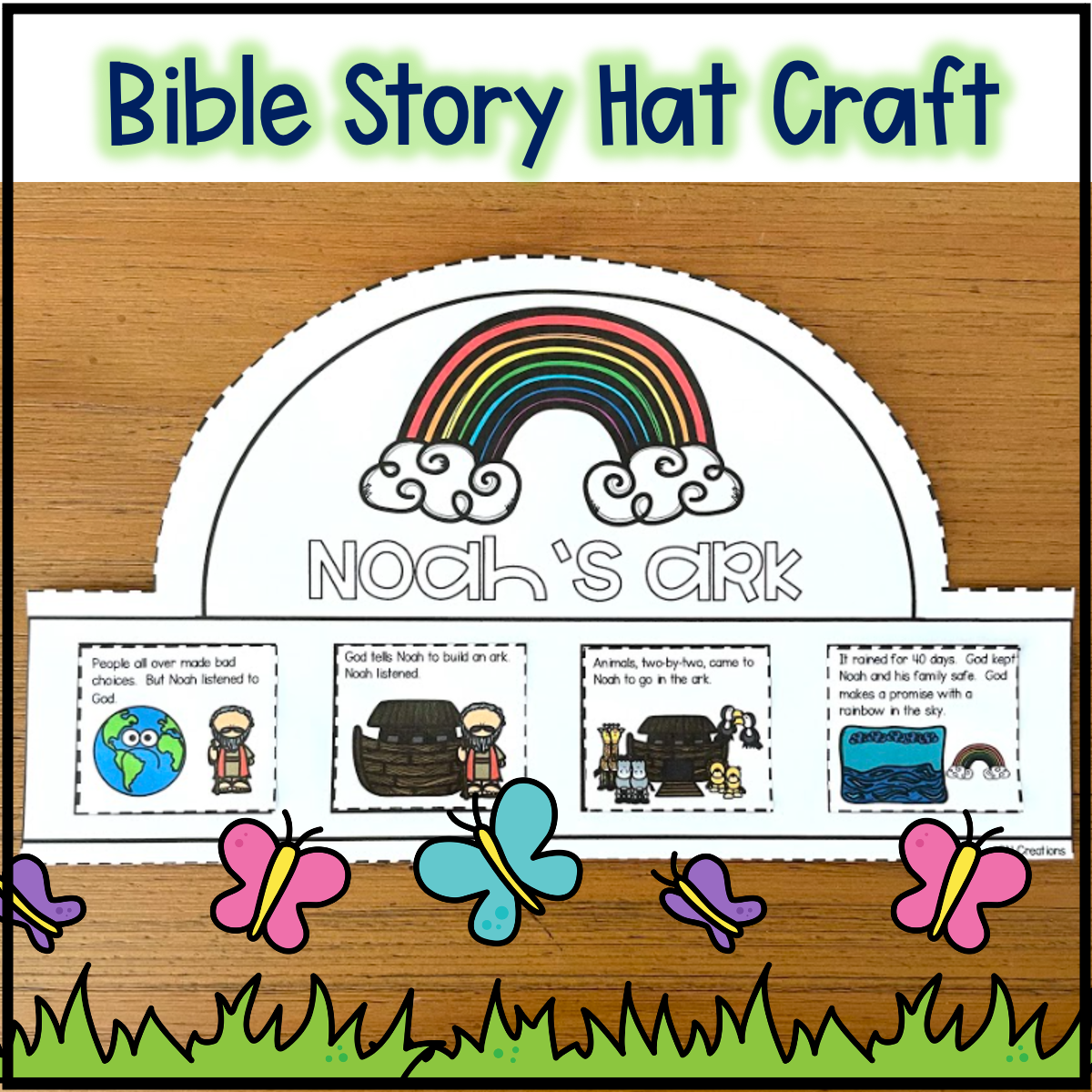 Noah Bible Activities l Noah's Ark Bible Study l Noah Bible Lesson ...