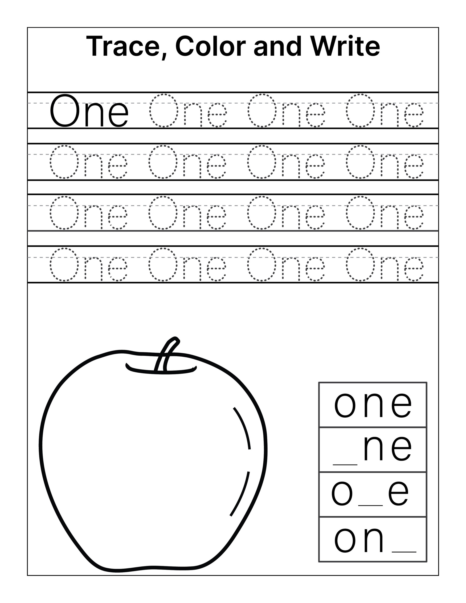 Fun-filled Kindergarten Workbook for Math and Letter Tracing Mastery ...