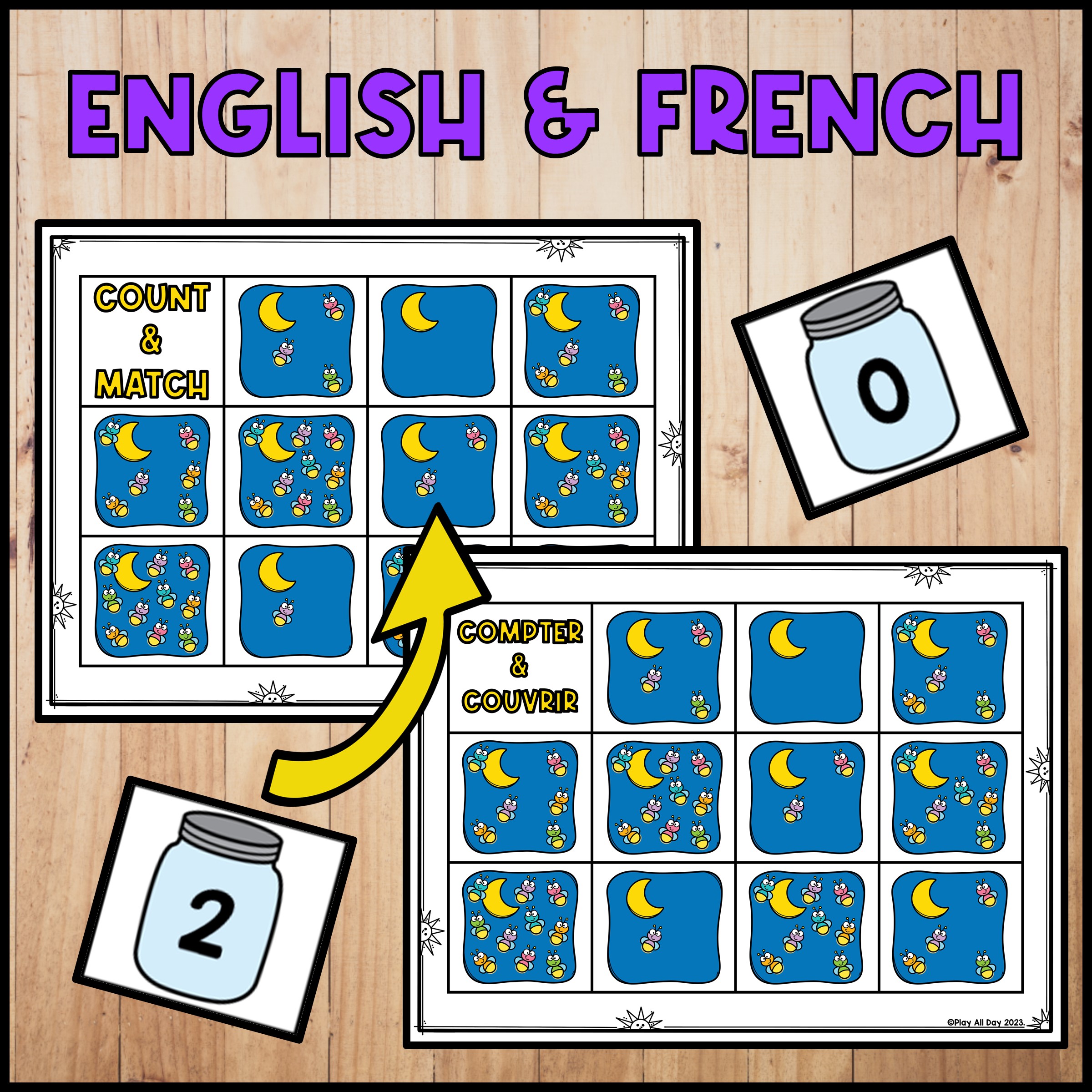 Summer Counting 0-10 | Count and Match Activities | Made By Teachers