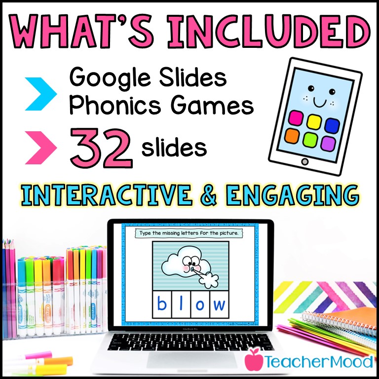 Phonics Games | Long O Vowel Teams | Literacy Centers for 1st Grade ...