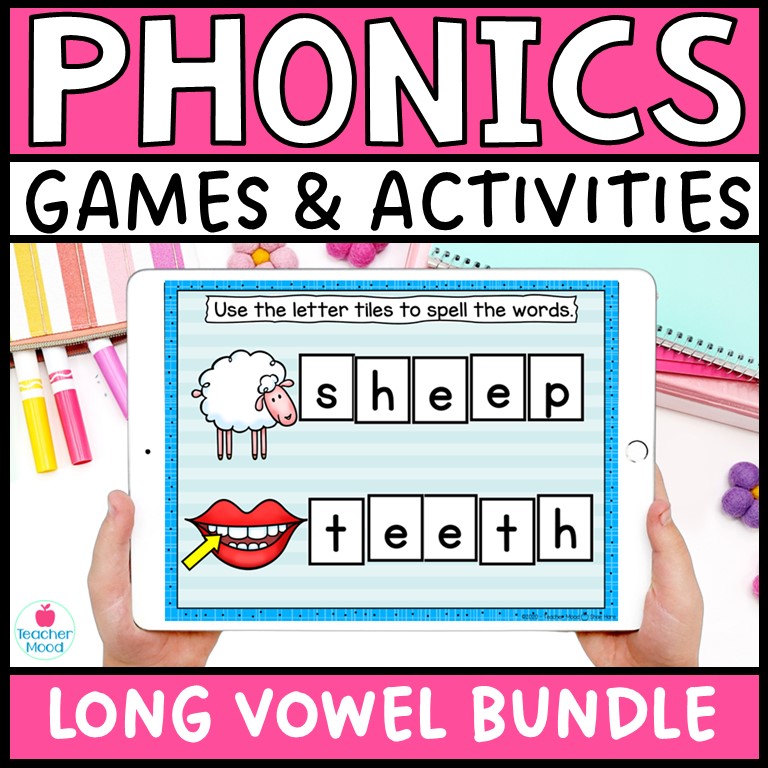 Consonant Digraphs Phonics Worksheets | 1st Grade Word Work | Made By ...