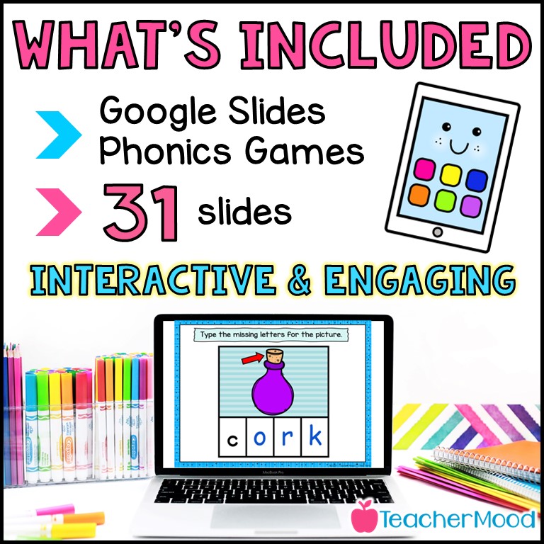 Phonics Games | R-Controlled Vowel OR | Literacy Centers for 1st Grade ...