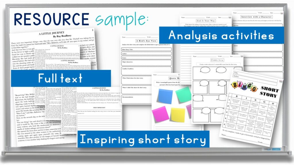 Space Exploration Unit - Middle School Reading Activities - Print and ...