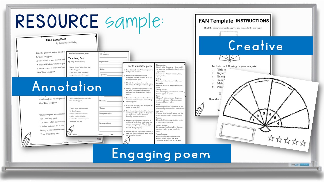 Time Unit - Middle School Paired Reading Activities, Prompts - Print ...