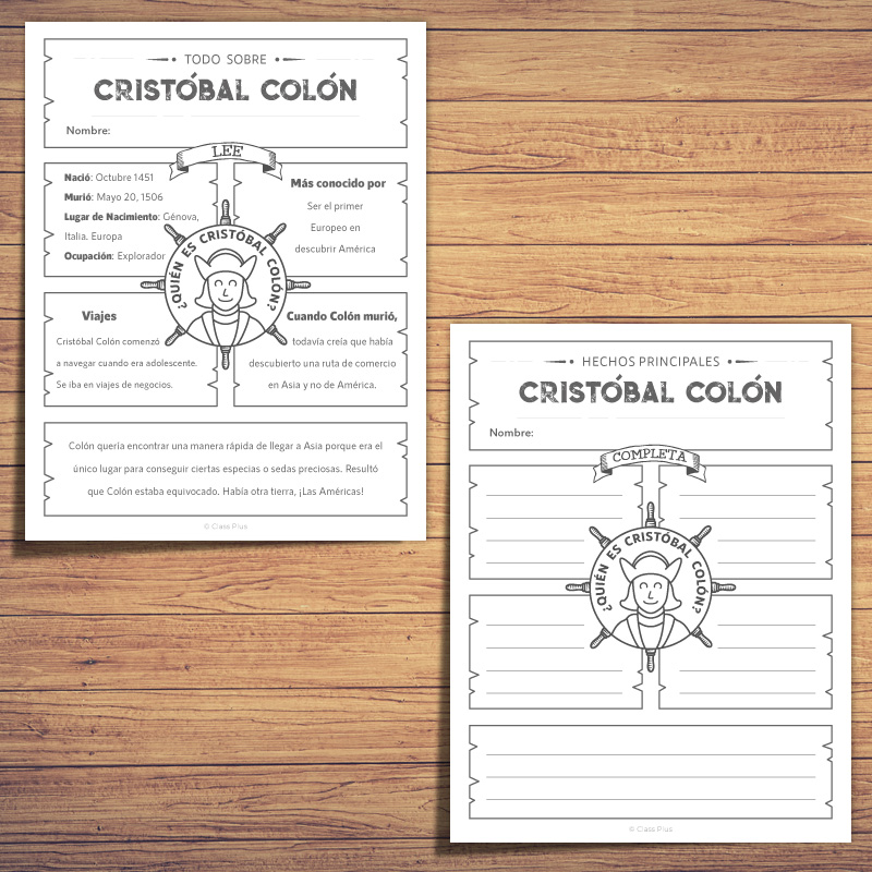 Cristóbal Colón Actividad | Made By Teachers