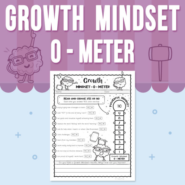 Growth Mindset - O - Meter | Made By Teachers
