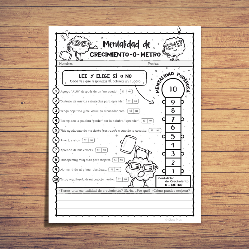 Mentalidad de Crecimiento - O - Metro | Made By Teachers