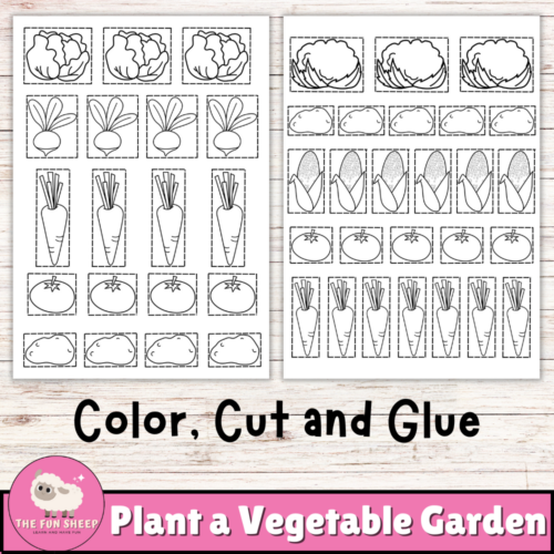 Plant a Vegetable Garden | Make Your Own Garden Printable, Cut and ...