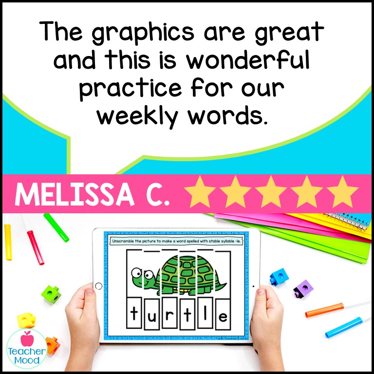 Phonics Games | Consonant LE Syllable | Literacy Centers for 1st Grade ...