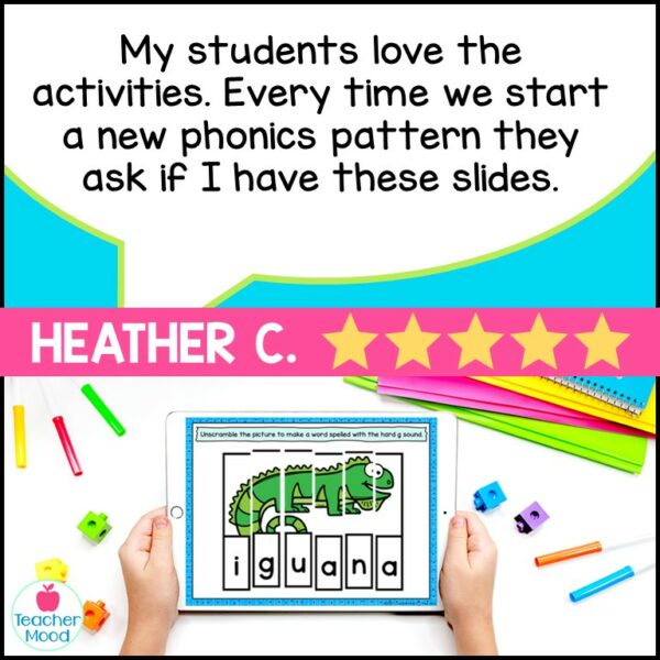 Phonics Games | Hard and Soft G | Literacy Centers for 1st Grade ...