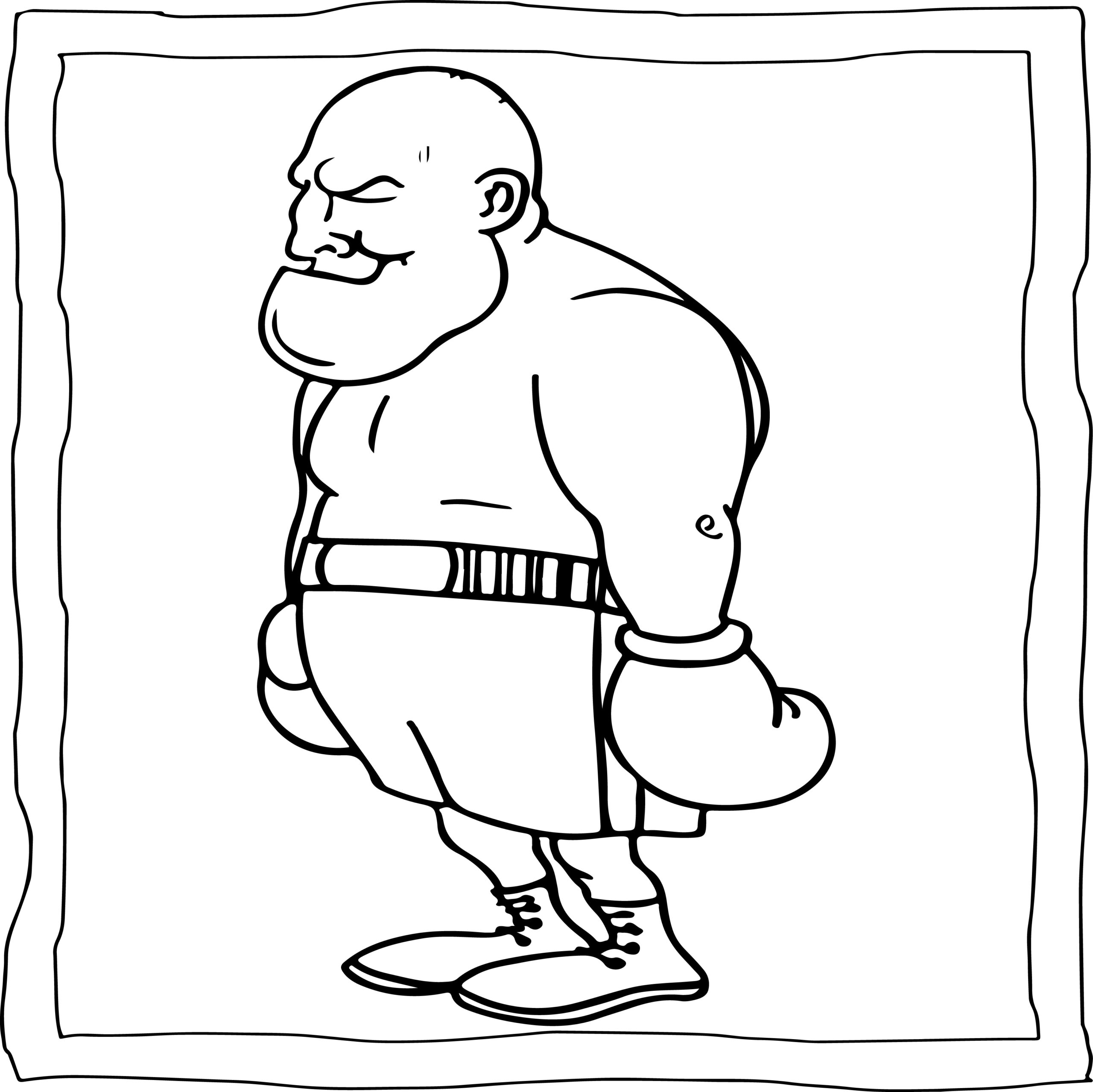 Boxing Coloring Book : Easy and Fun Boxing Coloring Book for Kids ...