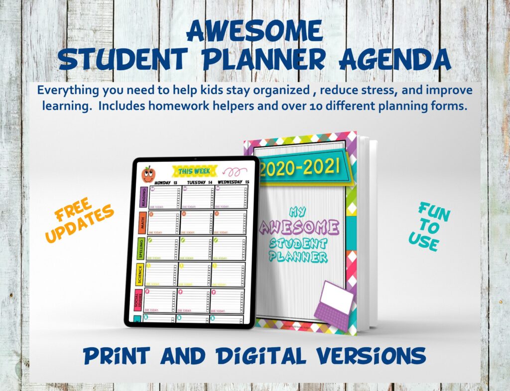Student Planner and Agenda for 2023-2024 | Made By Teachers