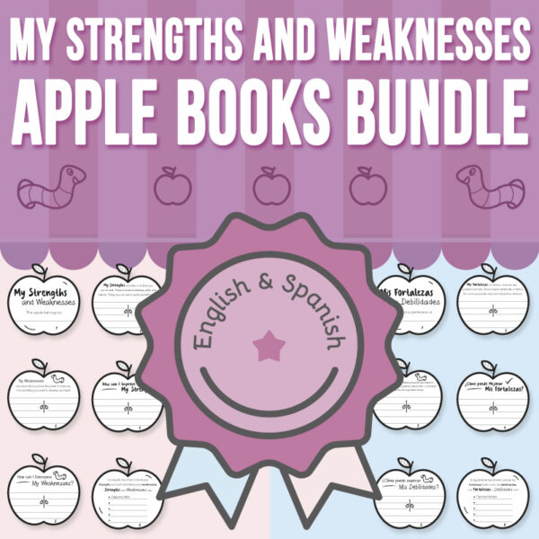 My Strengths and Weaknesses Apple Books BUNDLE | Made By Teachers