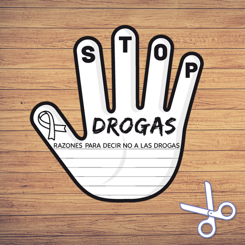 Semana del Listón Rojo Manualidad | Dile NO a las Drogas | Made By Teachers