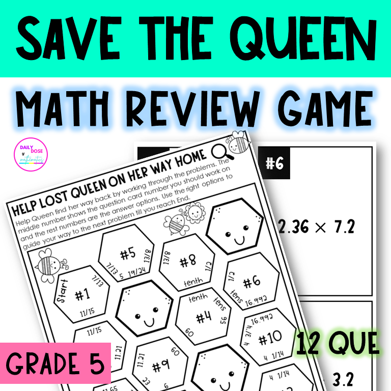 Math Review Worksheets and Games | Made By Teachers