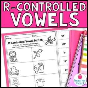R-Controlled Vowels Phonics Worksheets | 1st Grade Word Work | Made By ...