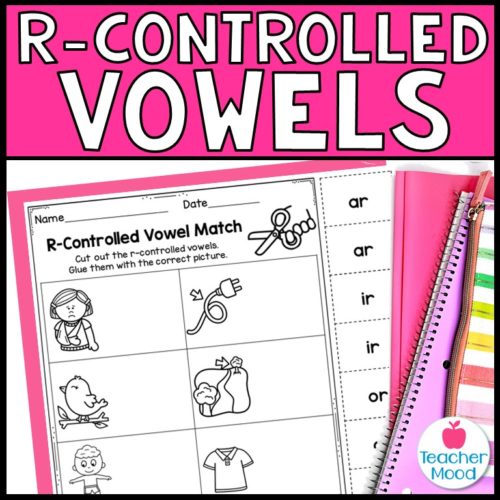R-Controlled Vowels Phonics Worksheets | 1st Grade Word Work | Made By ...
