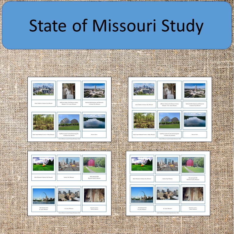 State of Missouri Study Montessori Homeschool Education Preschool ...