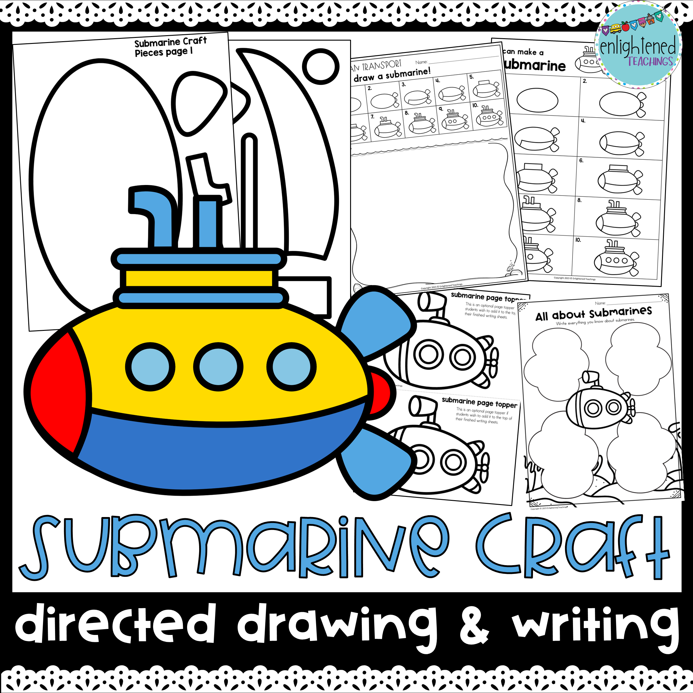 Submarine Craft, Summer Crafts, Build a Submarine, Ocean Crafts | Made ...
