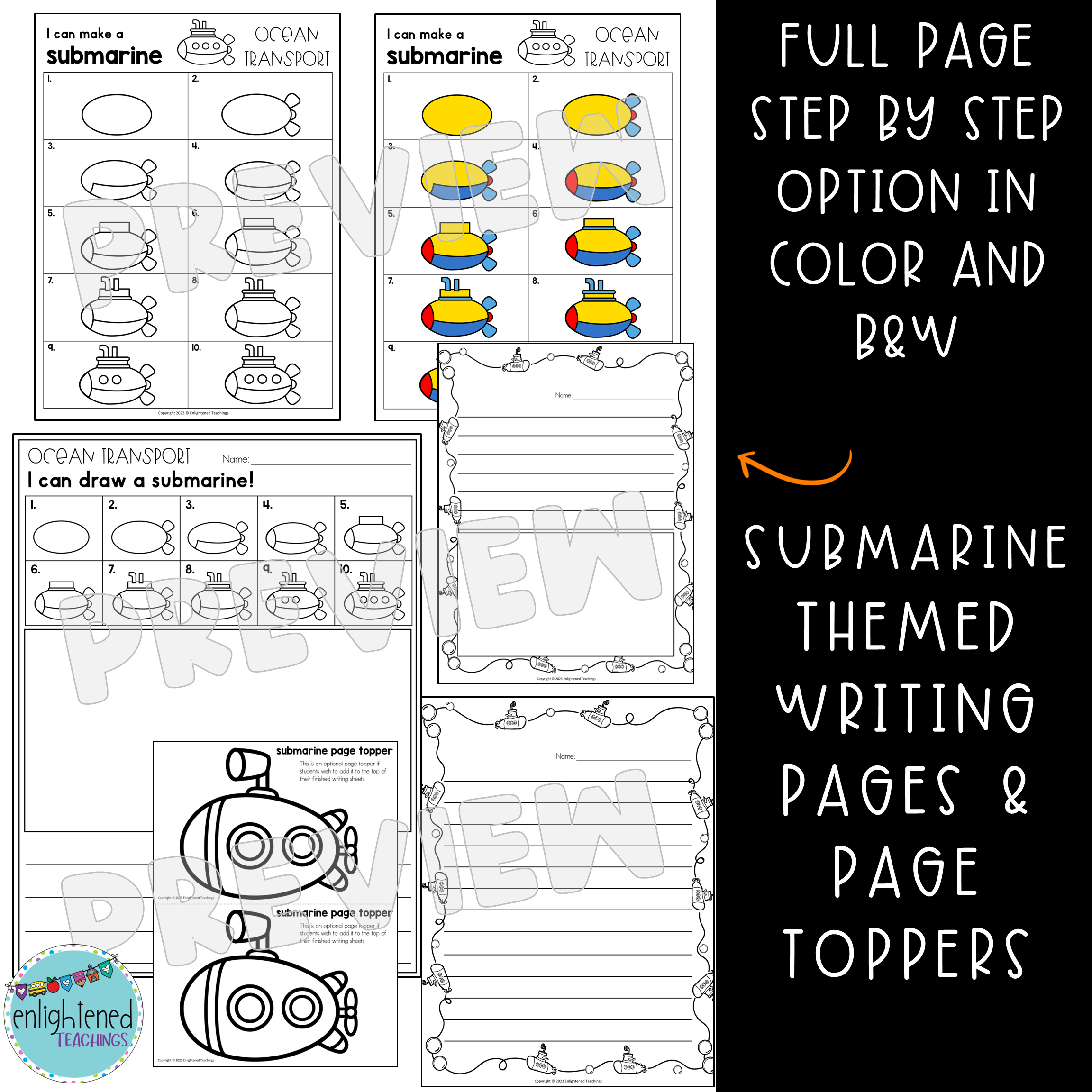 Submarine Craft, Summer Crafts, Build a Submarine, Ocean Crafts | Made ...